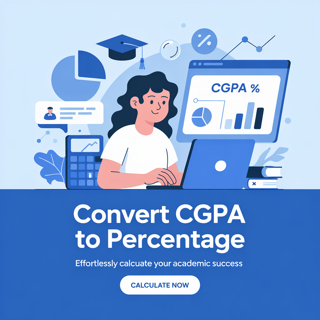 Best CGPA to Percentage Calculator – Instant & Free